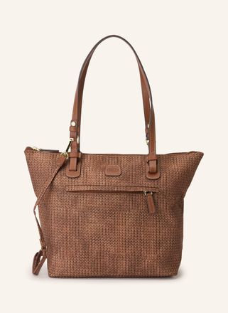 Bric's Schultertasche Mit Pouch braun