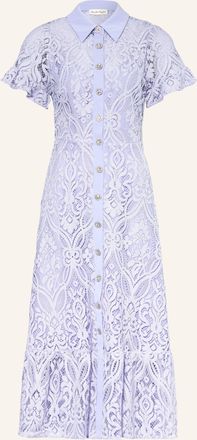 Phase Eight Spitzenkleid Carmine Mit Schmucksteinen blau