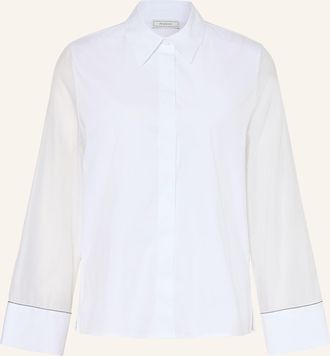 PESERICO Peserico Hemdbluse Mit Schmucksteinen weiss