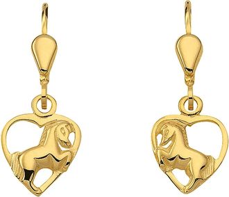 Adelia's Adelias Ohrringe Herz