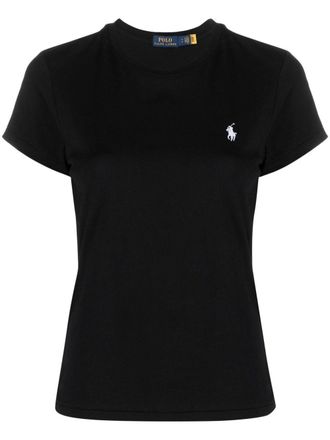 Polo Ralph Lauren t-shirt en coton à logo - Noir