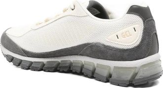 Asics Suede and Fabric Sneaker - Beige