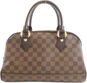 Louis Vuitton Sac &agrave; main Pre-owned en toile enduite Damier Duomo - Femme - Pre-owned - Brun - Taille: ONE Size