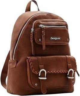 Desigual BACK_OMNIA MOMBASA M Femmes, marron, Taille unique