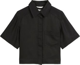 Marc O'Polo Damen, Blusen & Hemden, Schwarzk, XSGröße