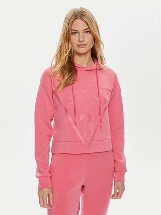 Guess Sweatshirt V2YQ08 K7UW2 Rosa Regular Fit