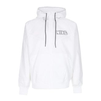 Nike Wei&szlig;e Windrunner Webjacke - - Sport - Herren - Wei&szlig; - XL