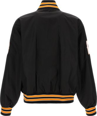 Balenciaga Mens Black Polyamide Bomber Clothing