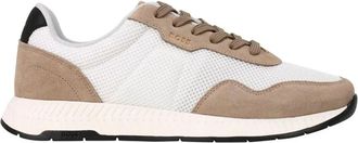 HUGO BOSS Homme, Chaussures, Beige, Taille: 41 EU Titanium Runn Baskets