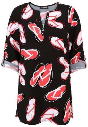 Doris Streich Klassische Bluse mit 3/4 Arm
