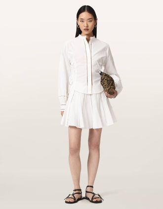 AllSaints Frances - Jupe - Blanc optique
