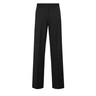 Philipp Plein Homme, Pantalons, Noir, Taille: 4XL Pantalon Large en Laine