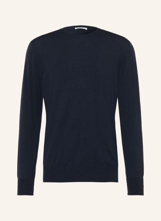 Stefan Brandt Pullover Enno Aus Merinowolle blau