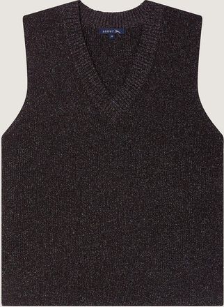 SOEUR PULL VIDA MARRON/ARGENT