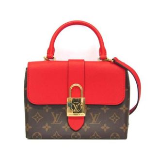 Louis Vuitton Sac &agrave; main Pre-owned en toile - Femme - Pre-owned - Rouge - Taille: ONE Size