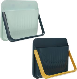 Valiclud Lurrose 2 St&uuml;ck Teiliges Schuhregal aus Umweltfreundlichem PP Selbstklebend Platzsparend Praktischer Schuhaufh&auml;nger f&uuml;r T&uuml;r und Wand zur Schuhaufbewah