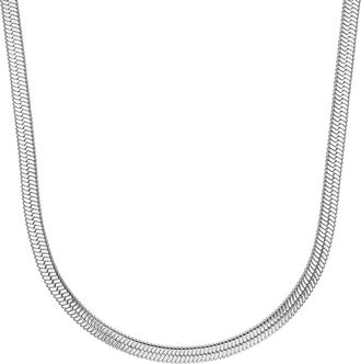 Tom Tailor Tom Tailor Halskette f&uuml;r Damen, Edelstahl, 42+3 cm, silber, Geschenkidee, Halsschmuck, Halsschmuck, Damenschmuck, 2100620