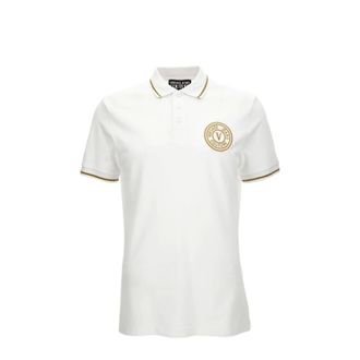 Versace Jeans Couture Homme, Tops, Blanc, Taille: S Polo Logo