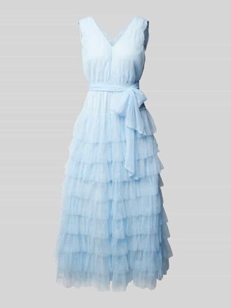 A-View Maxikleid mit Volants Modell Miranda