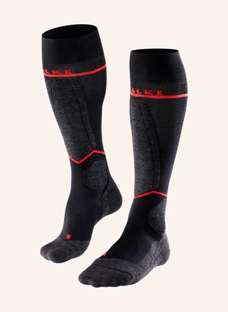 Falke Skisocken sk4 Energizing Light Wool schwarz