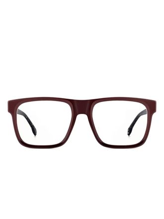 Carrera lunettes de vue &agrave; monture carr&eacute;e - Marron