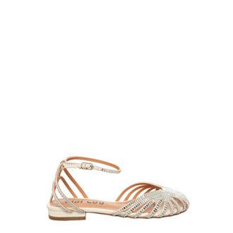 Bibi Lou Serabi Sandale Plate - Femme - Chaussures - Blanc - Taille: 36 EU