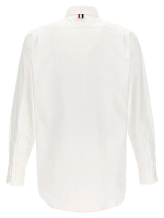 Thom Browne Mens White Cotton Blouse