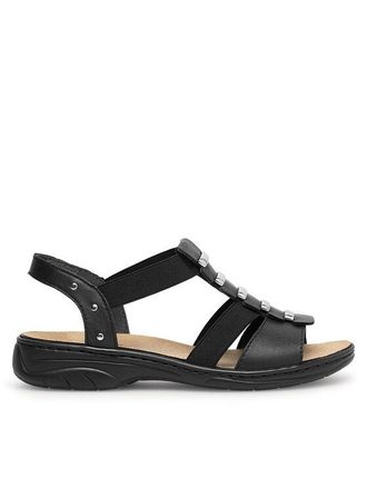 Rieker Sandalen 64580-00 Schwarz