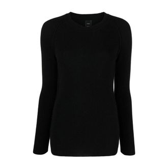 Pinko Rundhals-Strickware - - Knitwear - Damen - Schwarzk - XL