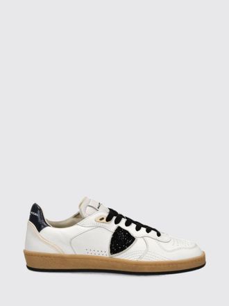 Philippe Model Pgal Low-Top-Sneakers aus Veloursleder mit Animal-Print