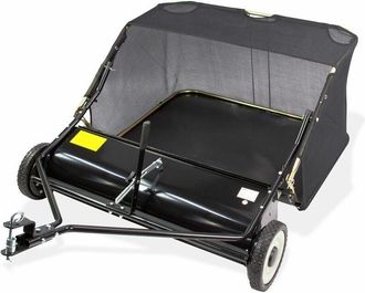 Dema Dema - Rasenkehrmaschine Laubkehrmaschine Rasenkehrer Laubkehrer f&uuml;r Rasentraktor 105cm