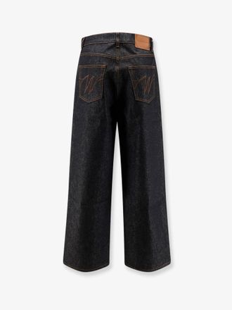 Walk In Paris Mens Jeans Baggy Blue Denim Cotton