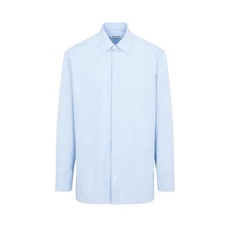 Jil Sander Herren, Shirts, Blau, MGr&ouml;&szlig;e