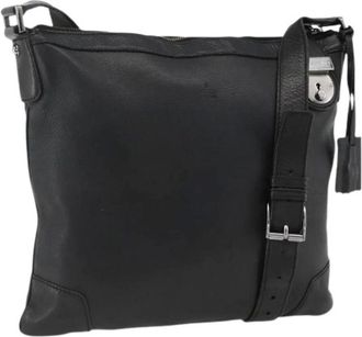 Gucci Sac bandouli&egrave;re vintage Pre-owned - Femme - Pre-owned - Noir - Taille: ONE Size