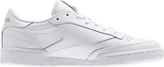 Reebok Mixte Club C 85 Basket, Multicolore White Sheer Grey, 34.5 EU