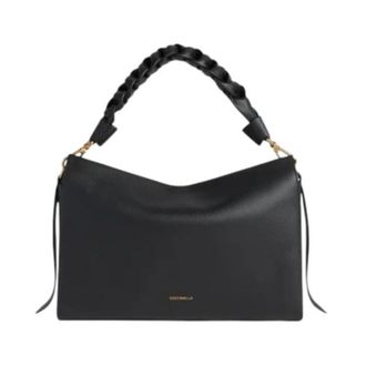 Coccinelle Leder-Schultertasche - - Bags - Damen - Schwarzk - ONE SIZE