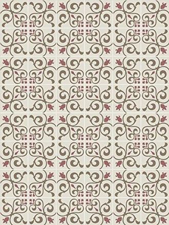 Laroom Teppich Bollato Kinder Motiv Toskana 100x133x0.3 cm beige