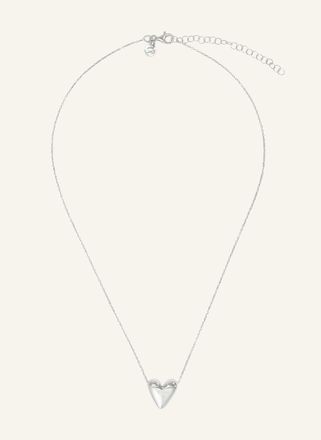Pompidou Halsketten Whispered Heart By Glambou silber
