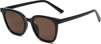 Generic Lunettes De Soleil Polaris&eacute;es Vintage &Agrave; Petite Monture For Femmes, Id&eacute;ales For Les Vacances, Les Trajets Domicile-travail Et Le Sport.(Brown)