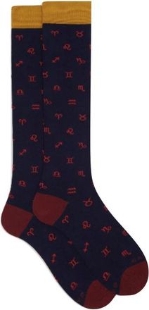 Gallo Ap516243 Lange Baumwollsocken - - Underwear - Herren - Blau - ONE SIZE