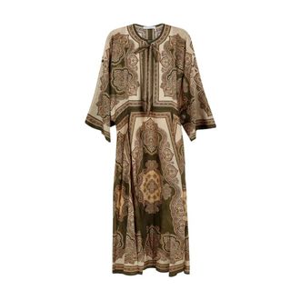 Zimmermann Femme, Robes, Multicolore, Taille: 42 FR Robe tunique midi Mahon