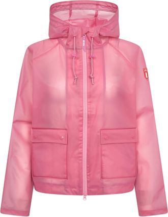 Derbe Regenjacke Peutby Ghost Damen Rosa Transparent 40 | Durchsichtig | transparent