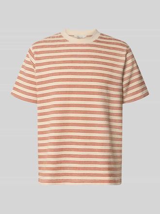 Selected Regular Fit T-Shirt aus Baumwoll-Mix Modell ELI
