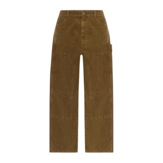 Golden Goose Homme, Pantalons, Brun, Taille: S Pantalon en velours c&ocirc;tel&eacute;