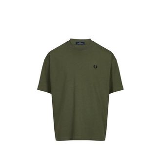 Fred Perry T-shirt oversize &agrave; imprim&eacute; dos en coton