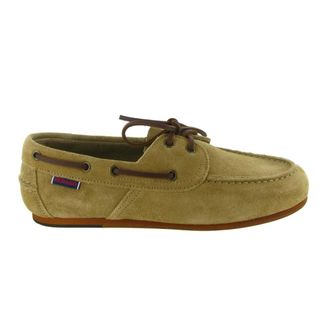 Sebago Femme, Chaussures, Beige, Taille: 38 1/2 EU Owen Docksides Mocassin
