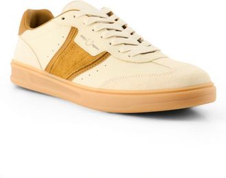 Fred Perry Herren Sneaker beige Glattleder