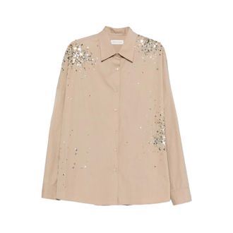 Dries Van Noten Damen, Blusen & Hemden, Beige, XSGr&ouml;&szlig;e