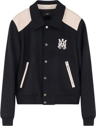 Amiri Homme, Vestes, Noir, Taille: L Ma Band Jacket
