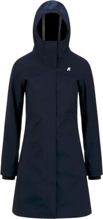 K-Way Femme, Vestes, Bleu, Taille: 40 FR Stephy Bonded